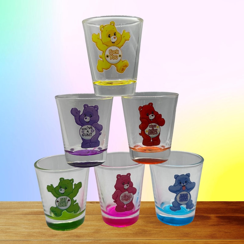 Care Bears of Glass - Etsy