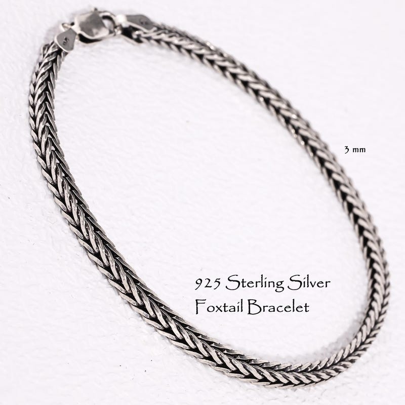 925 Mens Sterling Silver Bracelets - Etsy