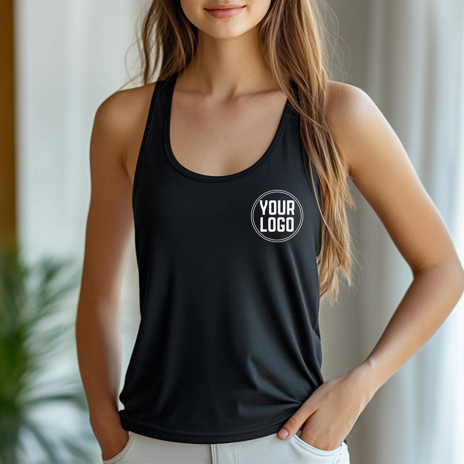 Personalized Logo Tank Top: Custom Brand Merch, Business Gifts - Etsy
