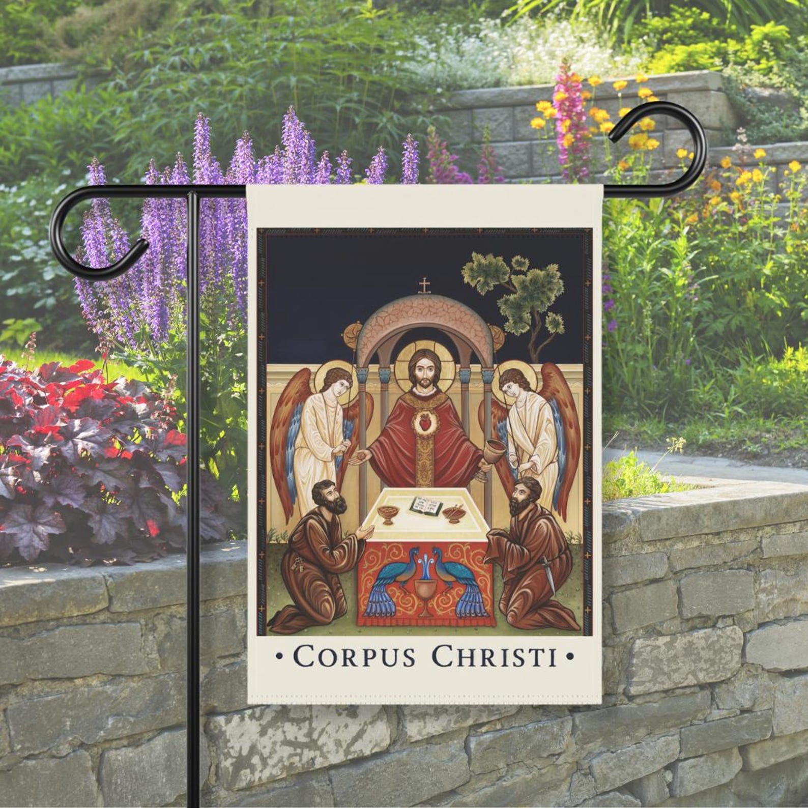 Corpus Christi House Flag - the Communion of the Apostles - Traditional ...