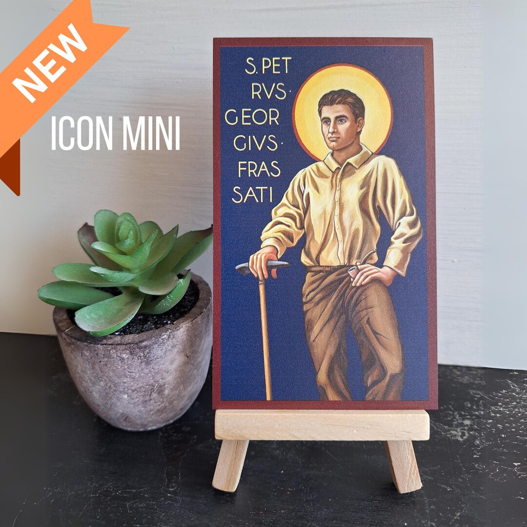 Pier Giorgio Frassati Mini Icon - Traditional Catholic Religious Icon ...