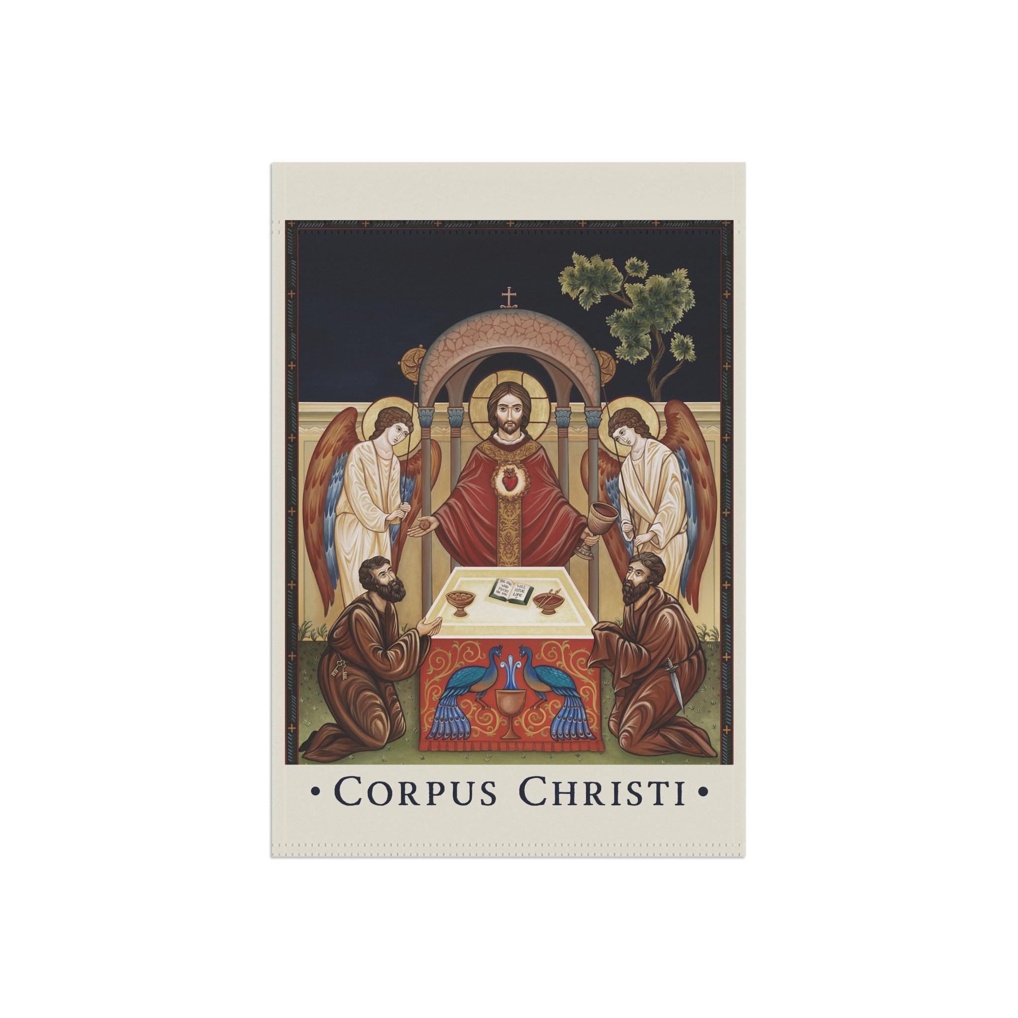 Corpus Christi House Flag - the Communion of the Apostles - Traditional ...