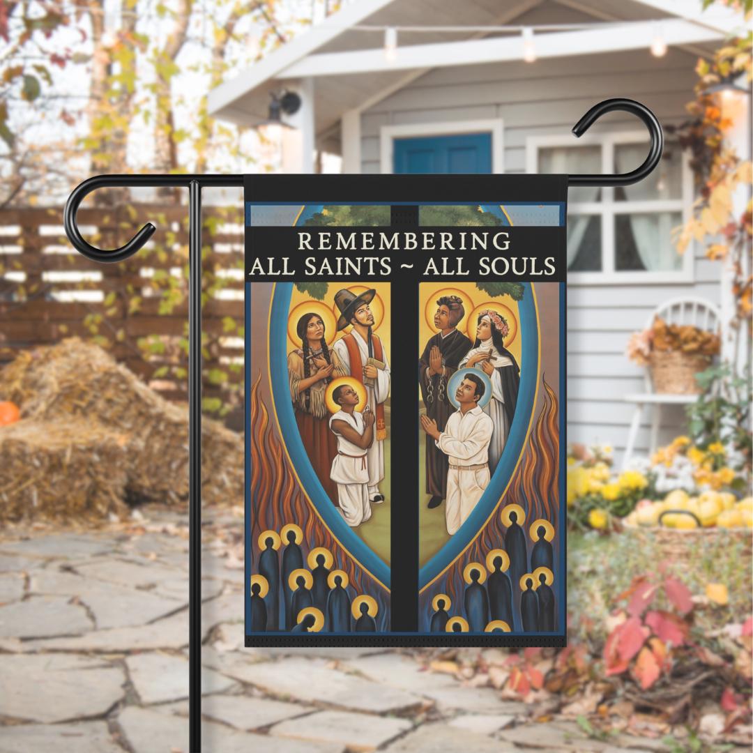 All Saints ~ All Souls Day - Catholic House + Garden Flag - November ...