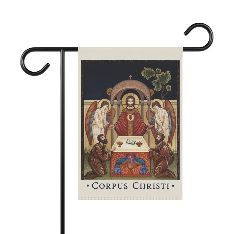Corpus Christi House Flag - the Communion of the Apostles - Traditional ...