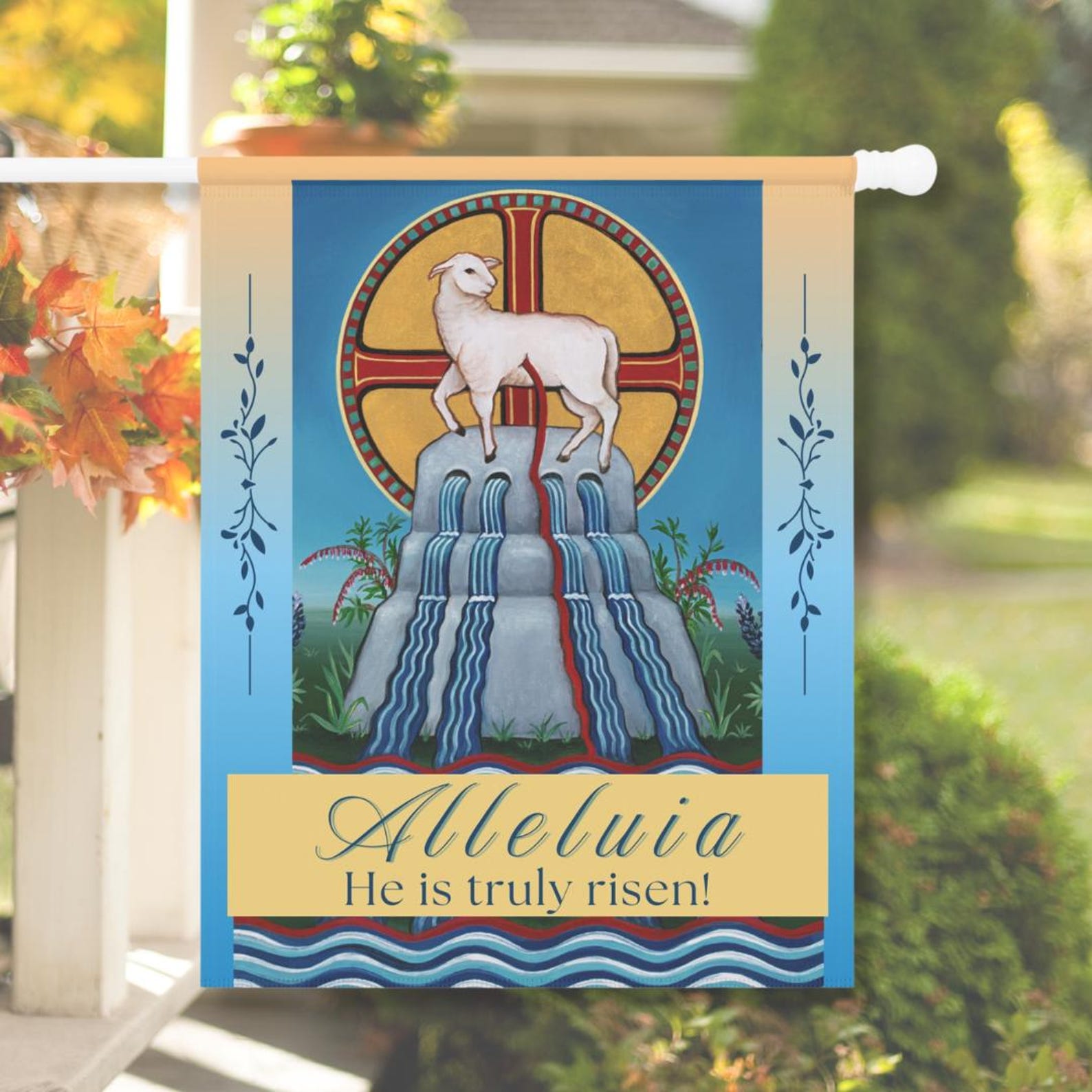 Liturgical Seasons Catholic Home Flag Bundle - Advent, Christmas ...