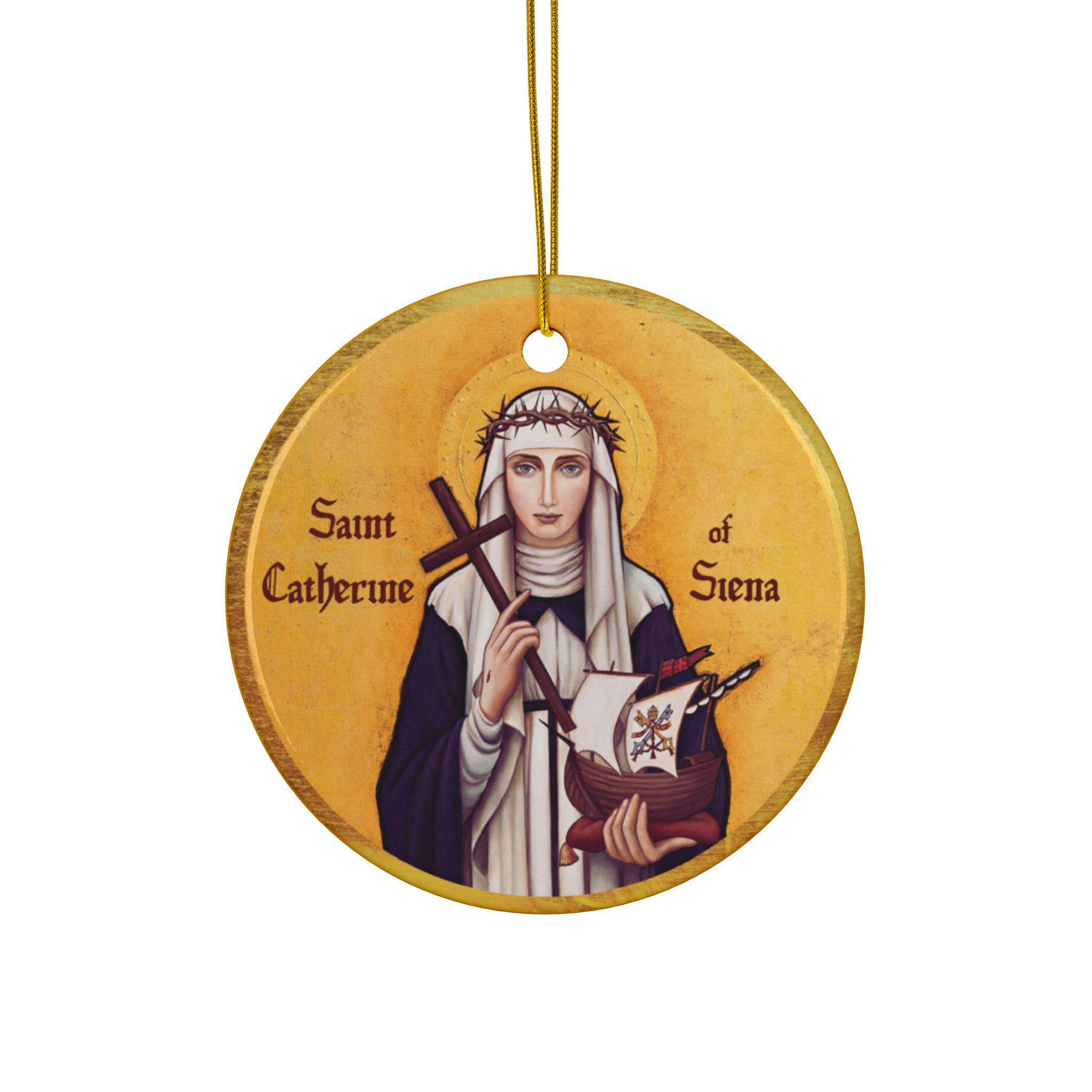 Four Women Doctors of the Church Ornaments - St Therese of Lisieux - St ...