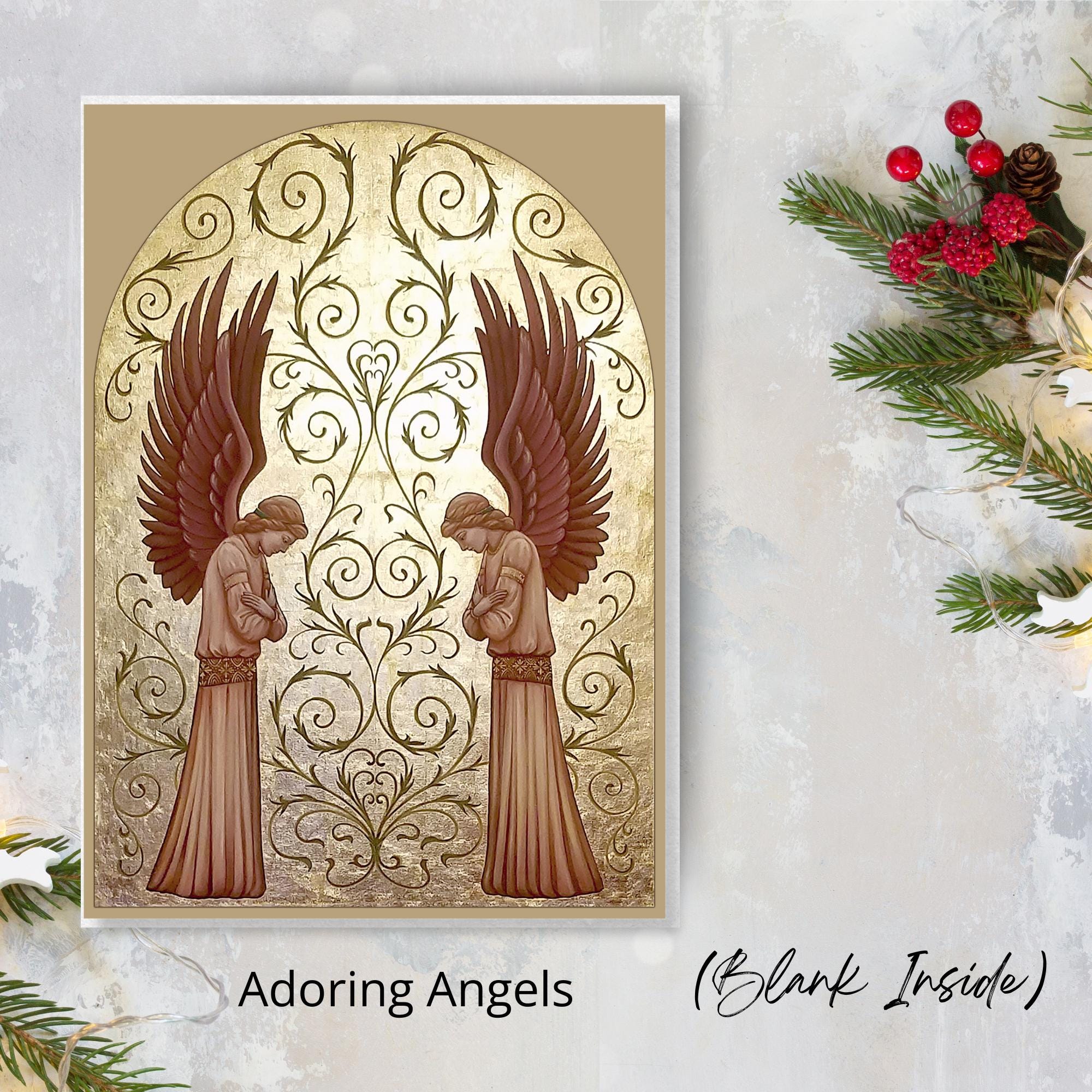 Catholic Christmas Cards - Original Sacred Art Cards - Stained Glass ...