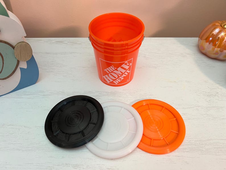Heavy Duty Mini Bucket Lid (lids Only) - Etsy