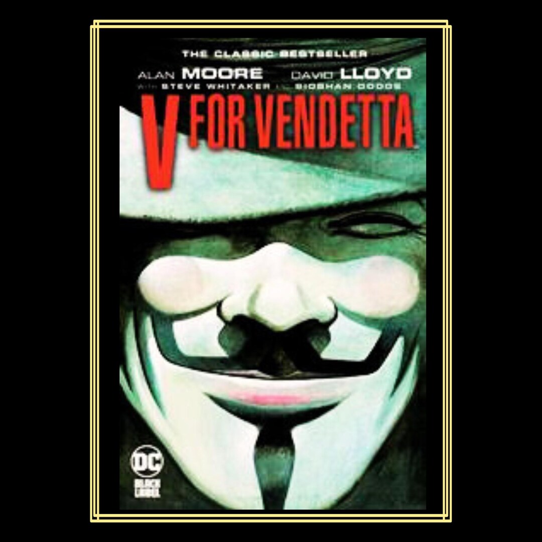 V for Vendetta Black Label Edition - Etsy