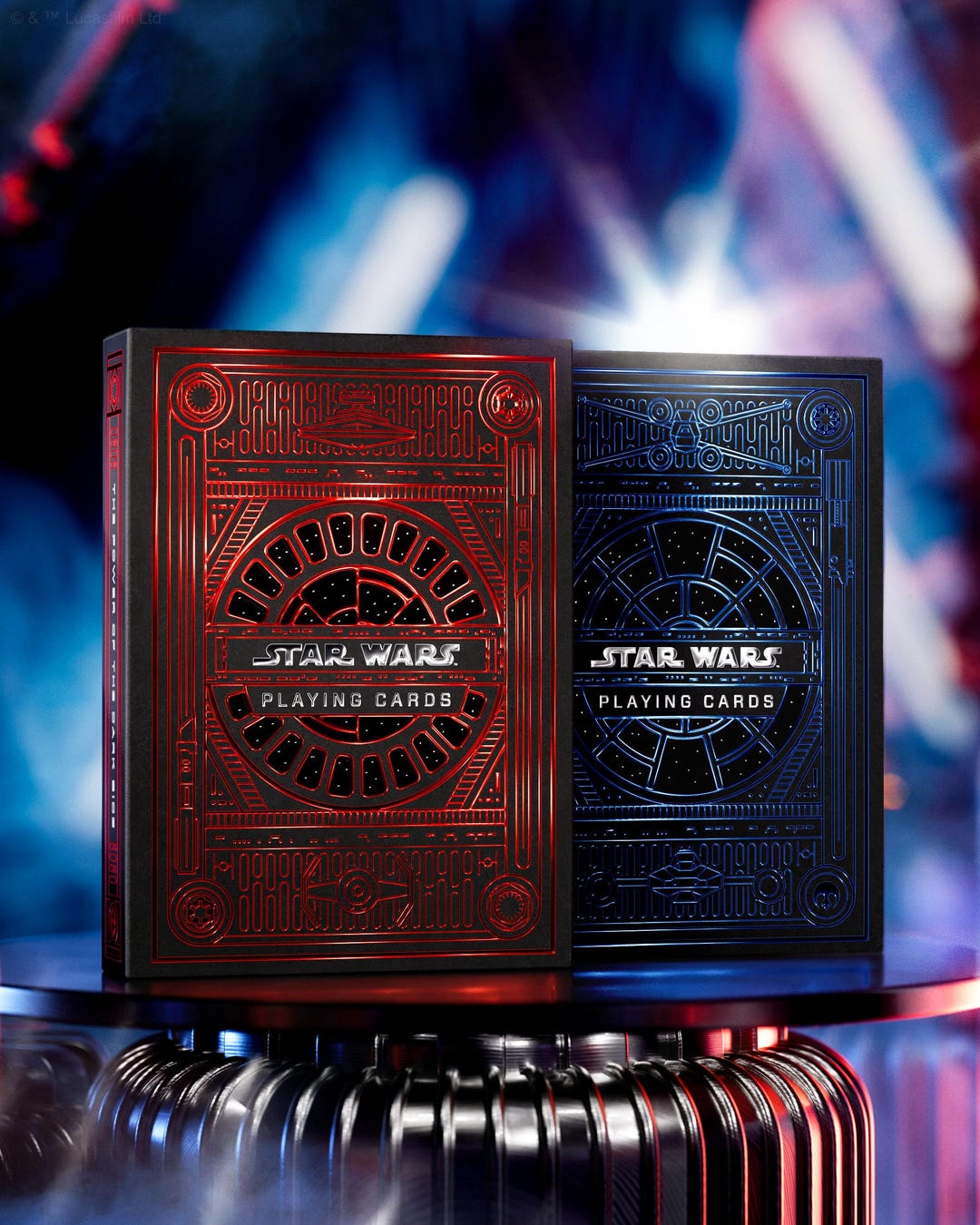 Star Wars Playing Cards Light Side & Dark Side Edition | Made in USA - Etsy