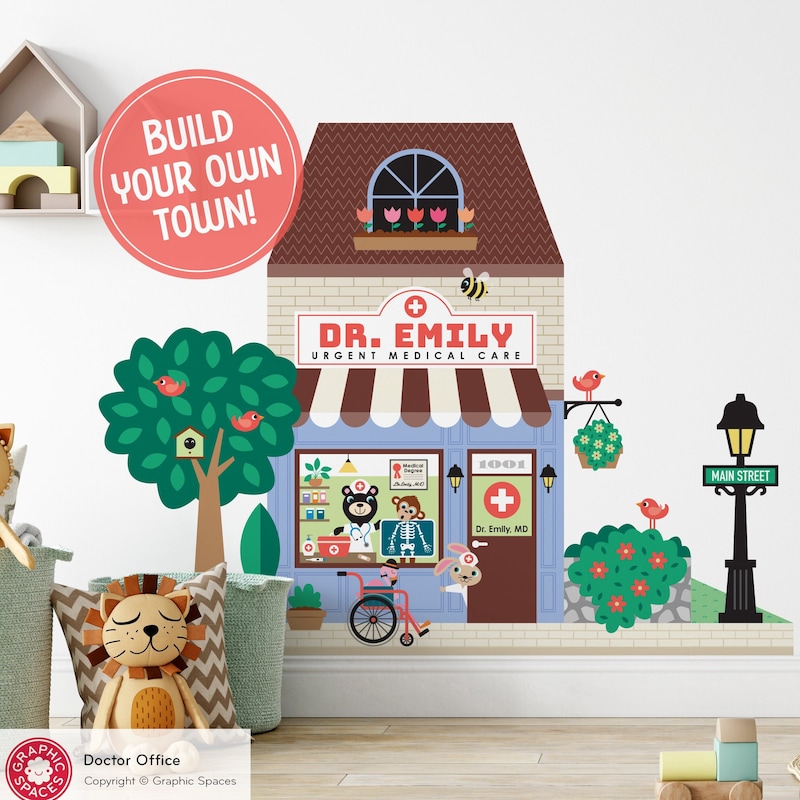 Pediatric Office Wall Stickers - Etsy