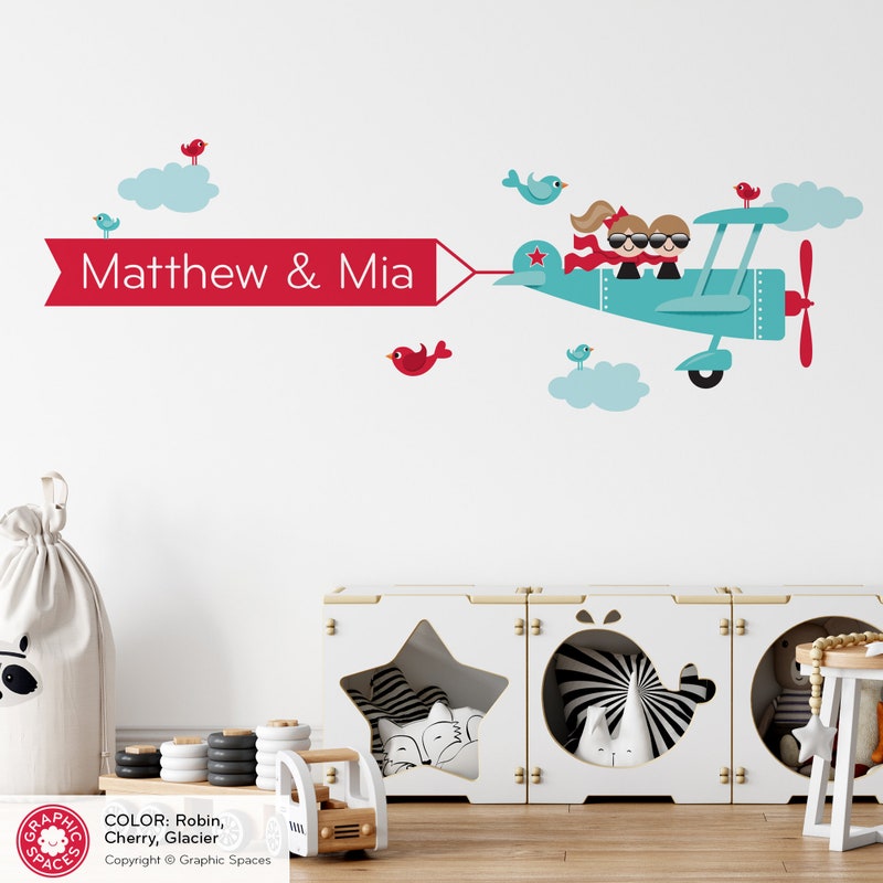 Twin Wall Decals - Etsy