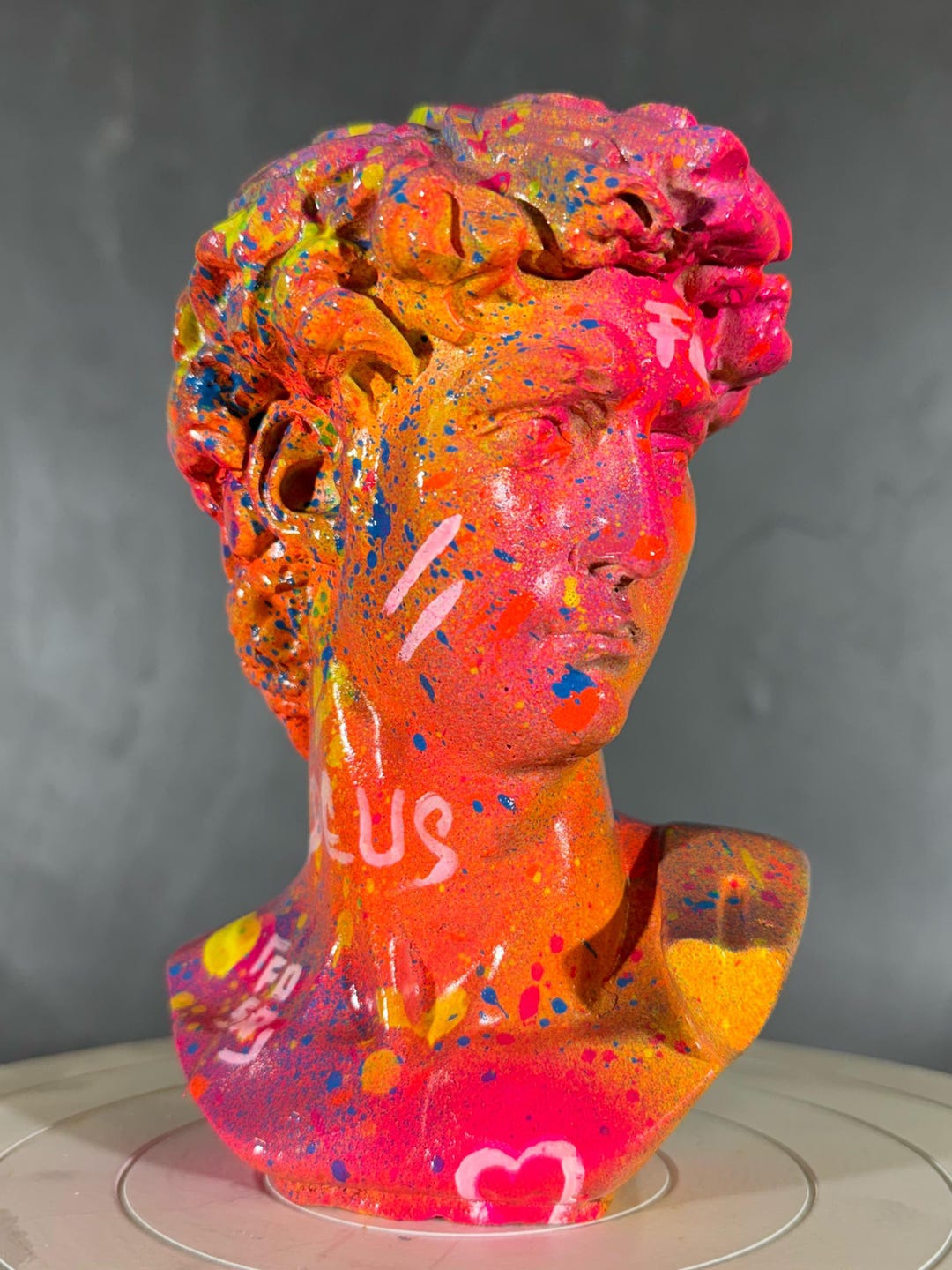 David Street Art Bust - Etsy