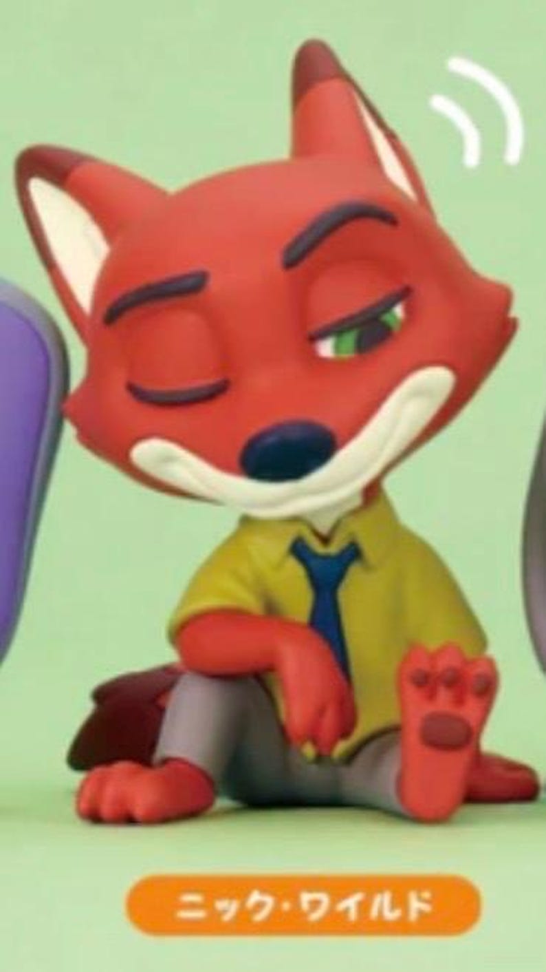 Zootopia - Japanese Gachapon - Etsy