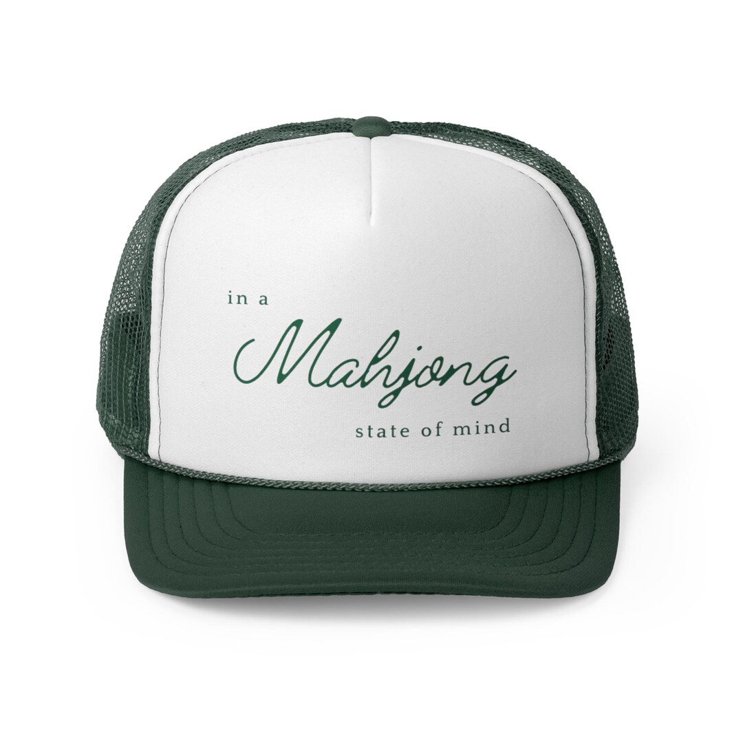 Mahjong State of Mind Trucker Cap - Etsy