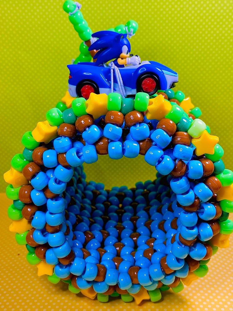 Speedy Hedgehog Rotating Kandi Cuff - Etsy