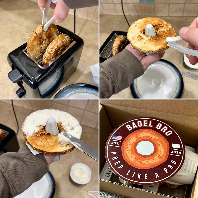 Bagel Bro: Bagel Prep Tool - Etsy