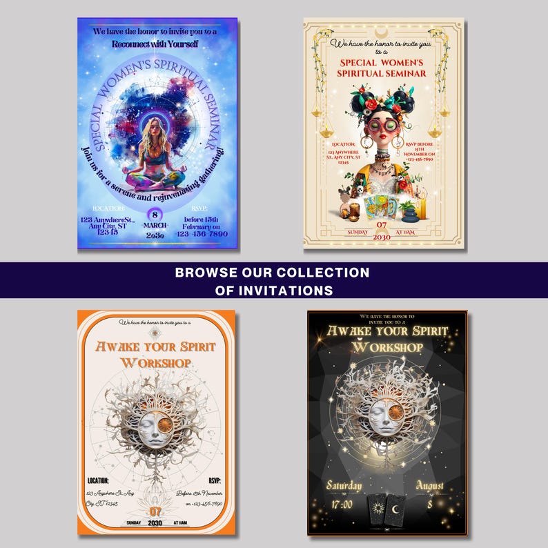 Wellness Retreat Template, Yoga Retreat, Women's Retreat, Digital Women ...