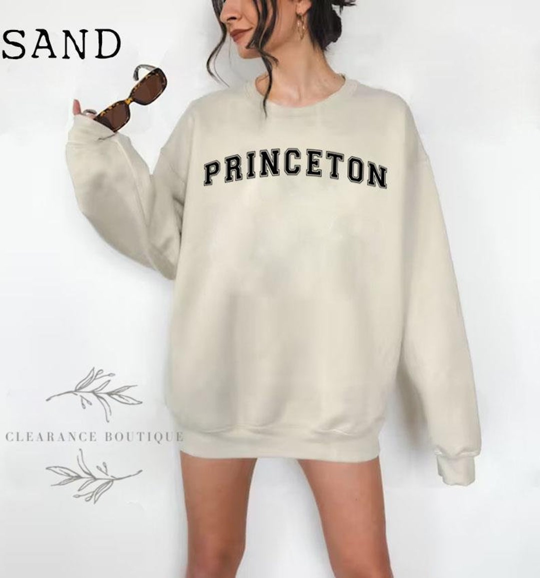 Princeton University Crewneck Sweatshirt Princeton Shirt - Etsy