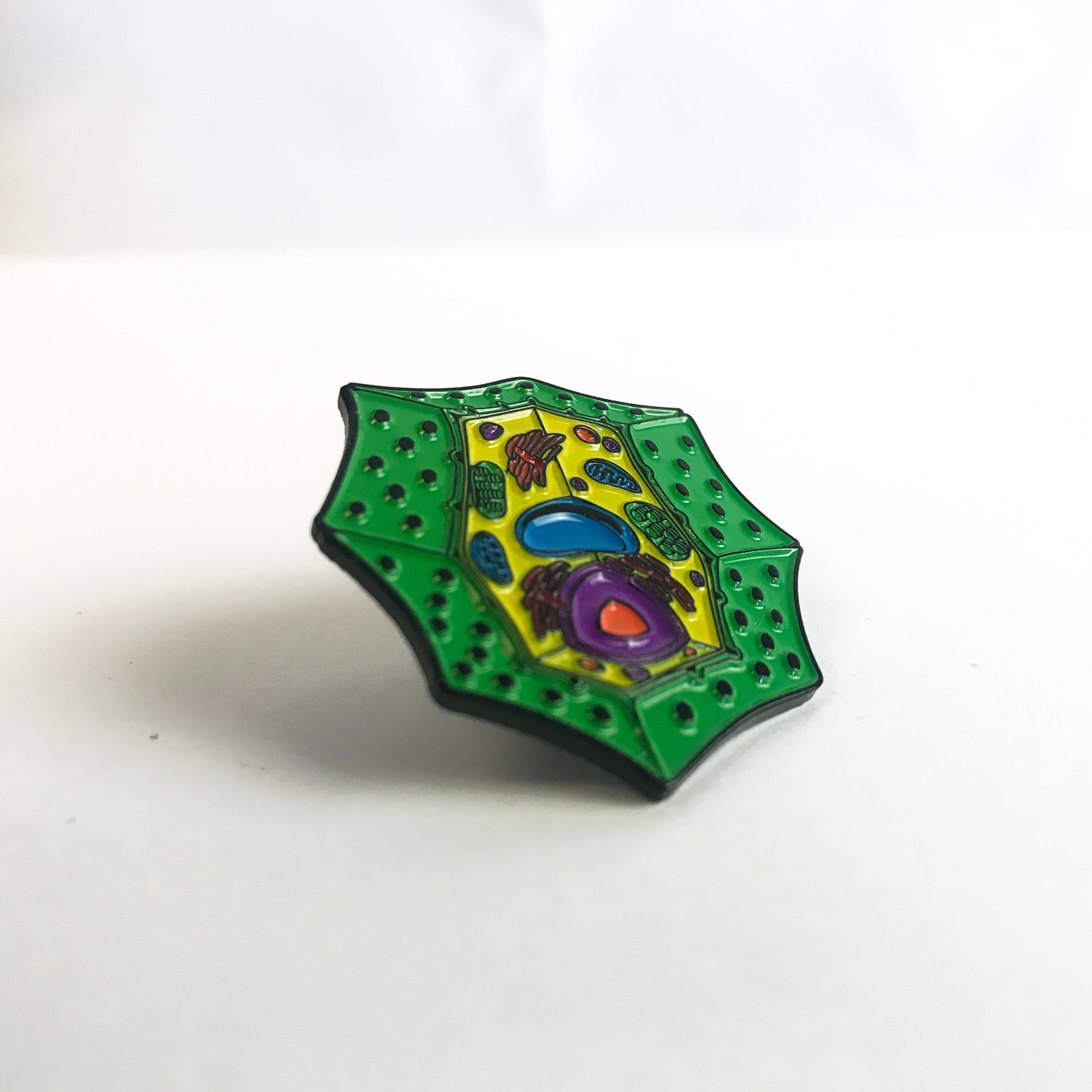 Plant & Animal Cell Pin Set - Soft Enamel Collector Art Science Pin - Etsy