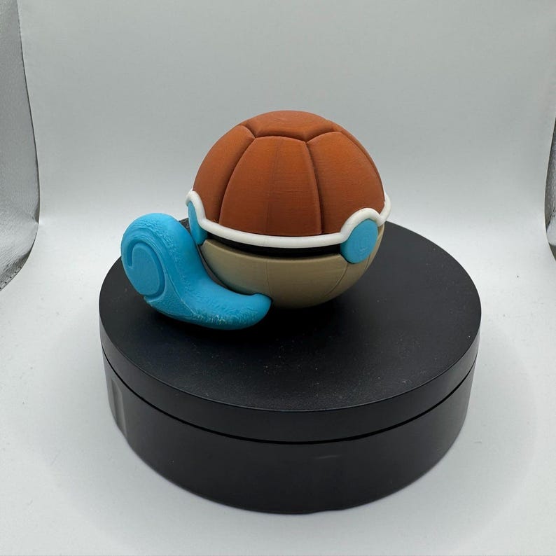 Squirtle Evolution Line Pokéball Props - 3D Printed With High Quality ...
