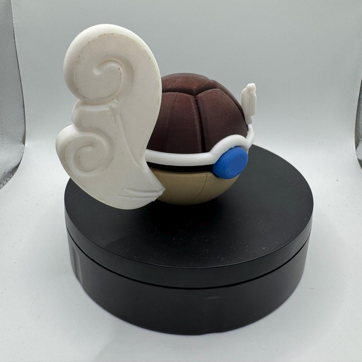 Squirtle Evolution Line Pokéball Props - 3D Printed With High Quality ...
