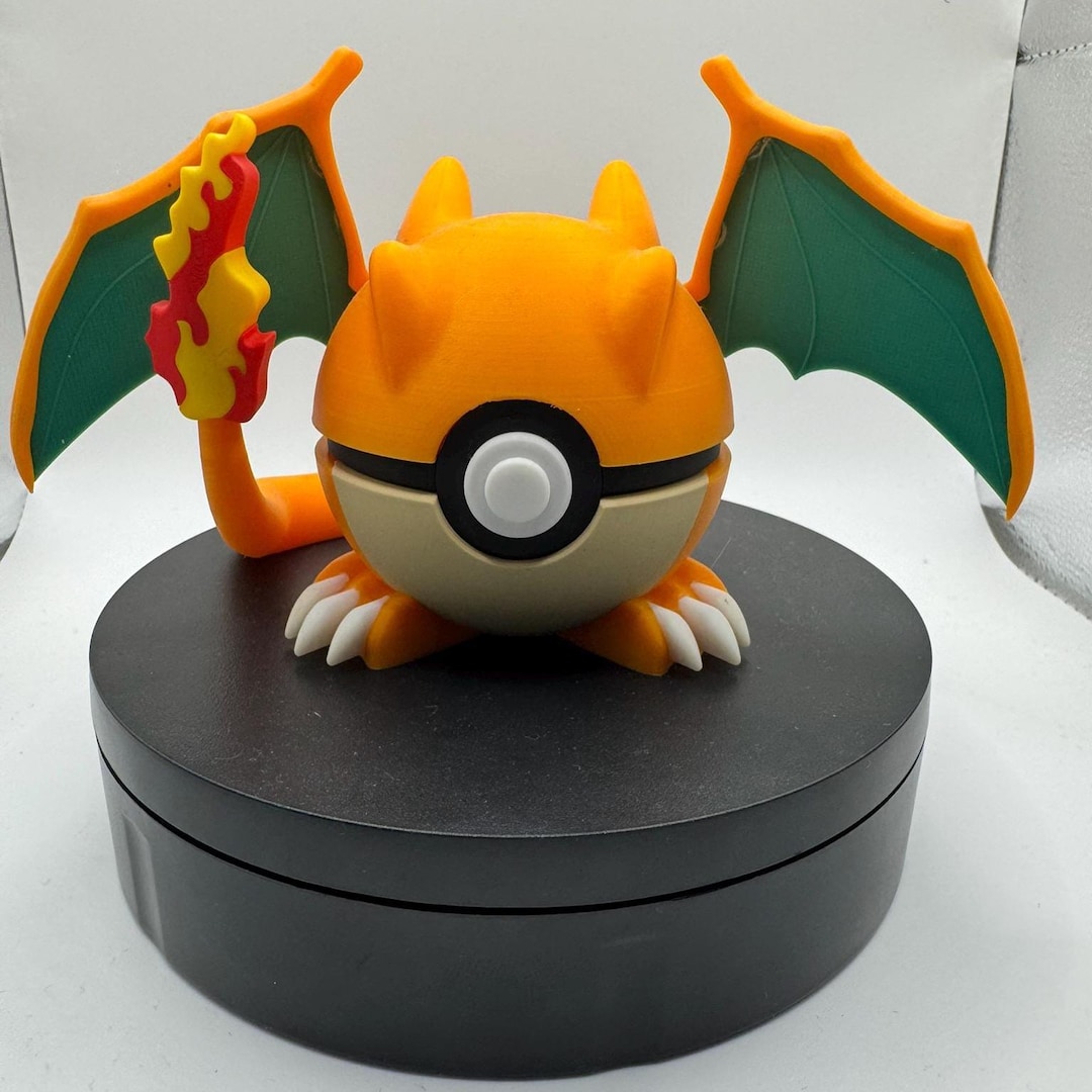 Charizard Pokéball Prop - Shiny(s) Available - 3D Printed With High ...