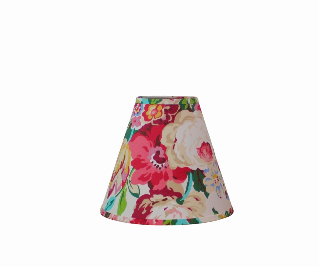 Spring Bling Floral Lamp Shade - Multi Color Fabric - Etsy
