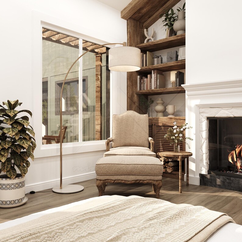 E Design Service Bedroom Interior 3d Visualization Render Moodboard ...