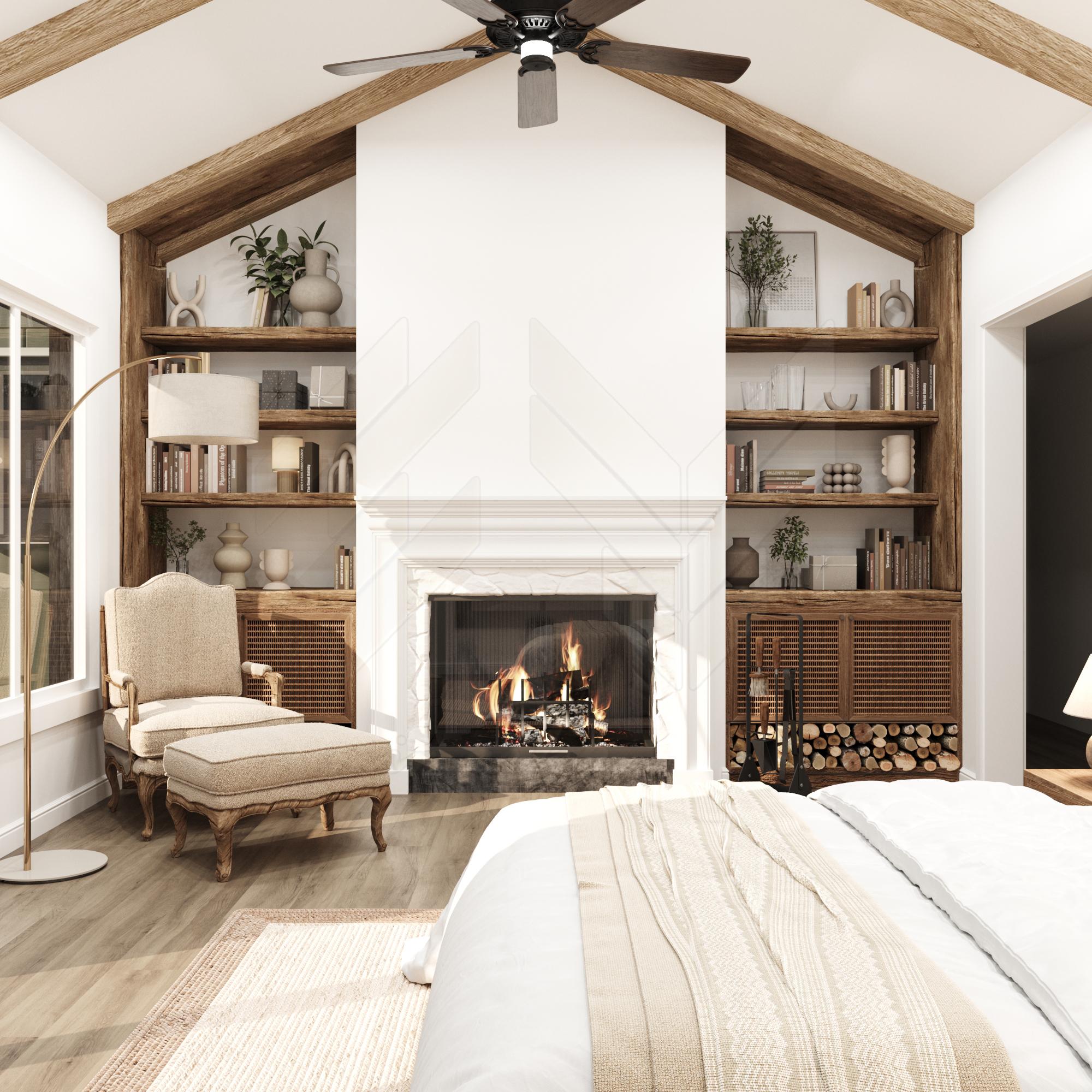 E Design Service Bedroom Interior 3d Visualization Render Moodboard ...