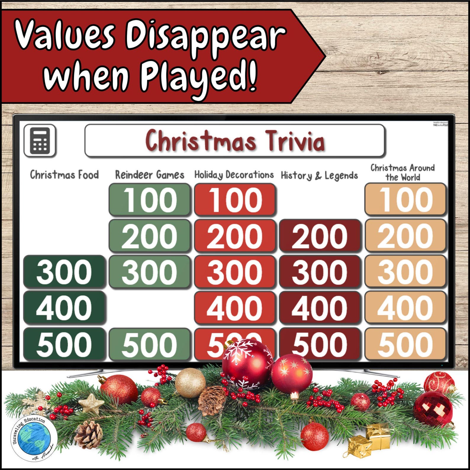 Christmas Family Trivia Game for Hosting the Holidays | Digital ...