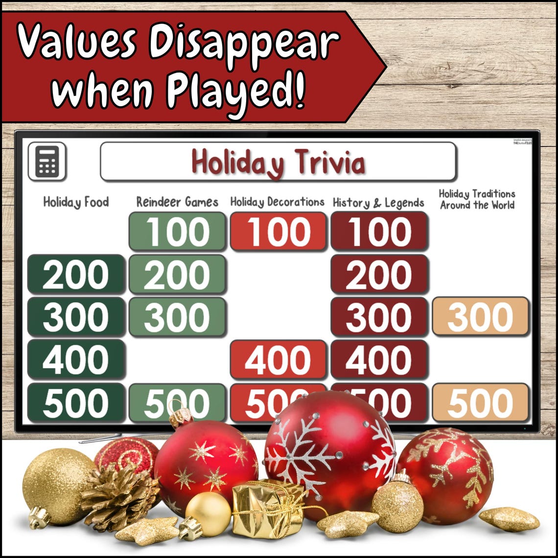 Holiday Trivia Game for Hosting Work Parties | Digital Jeopardy-style ...