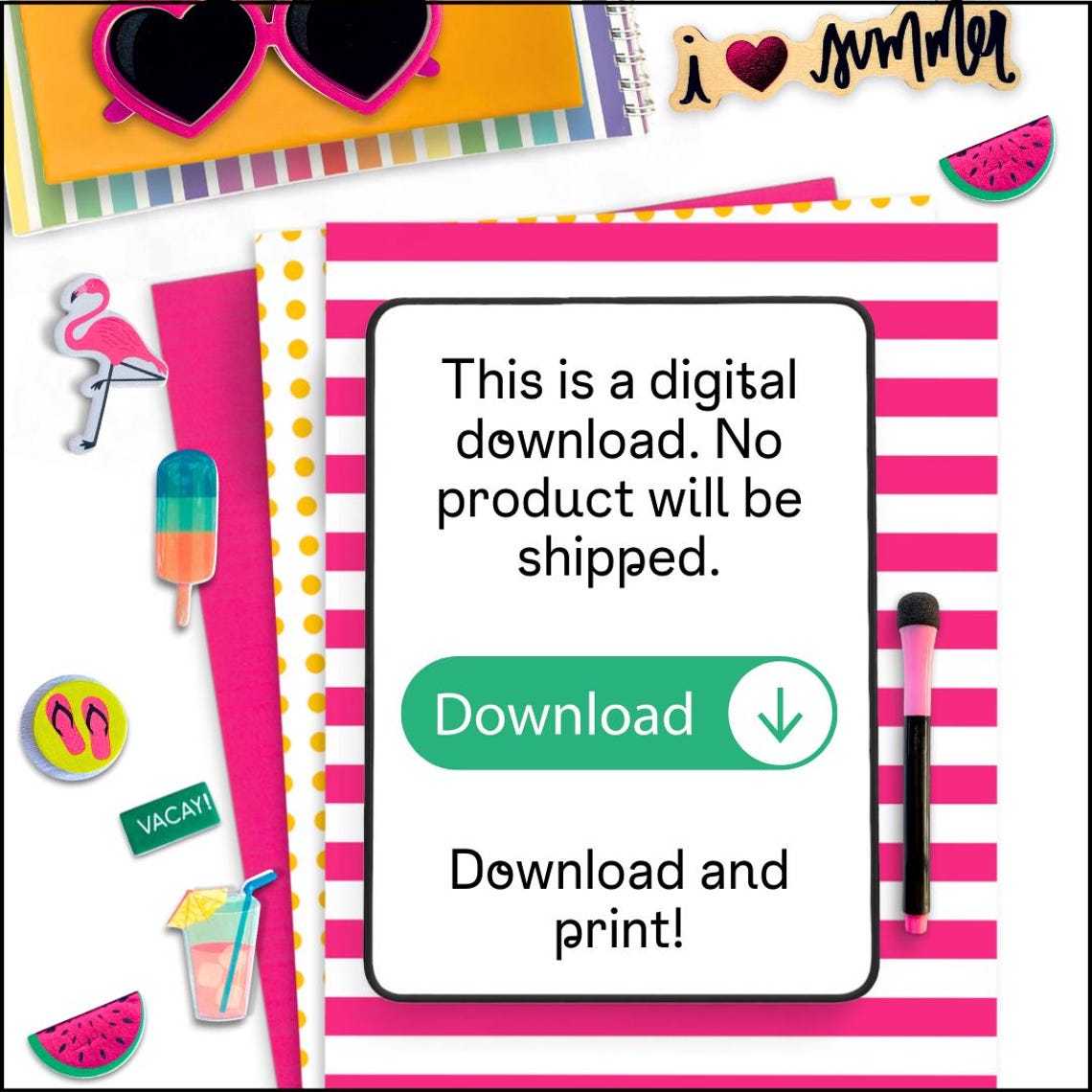 Summer Vacation Scavenger Hunt for Kids, Indoor Printable Clue Game ...