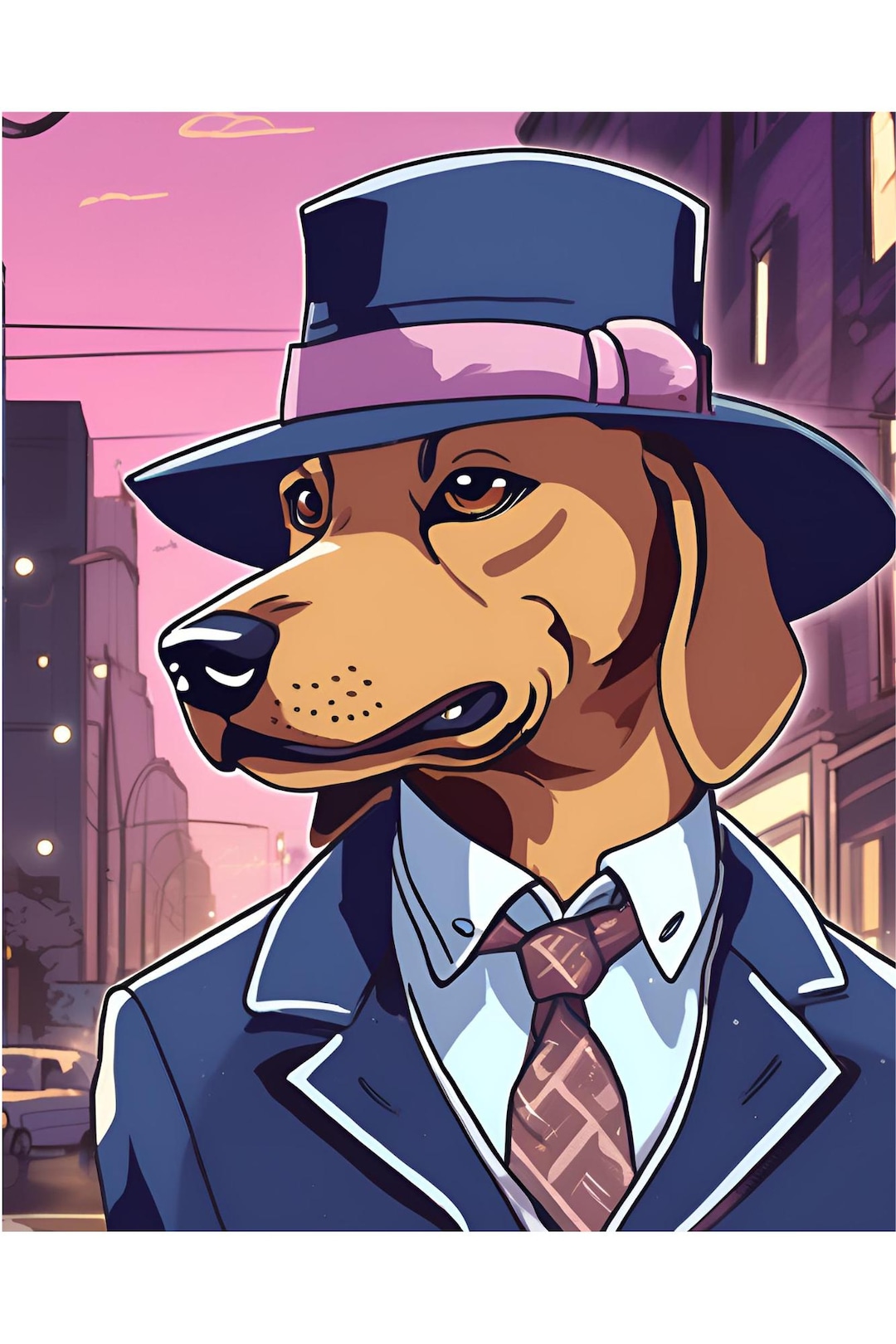 Gangster Dogs Cartoon Images 4 PACK - Etsy