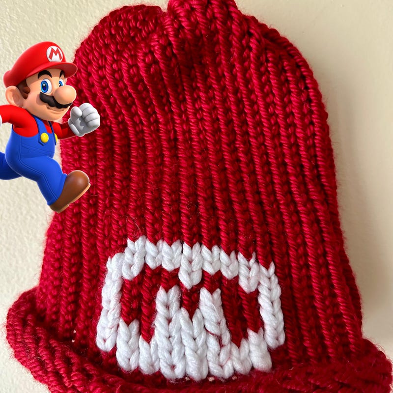 Super Mario Beanie - Etsy