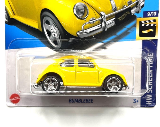 CUSTOM Hot Wheels Bumblebee Transformers Yellow Wheel Swap With Real ...