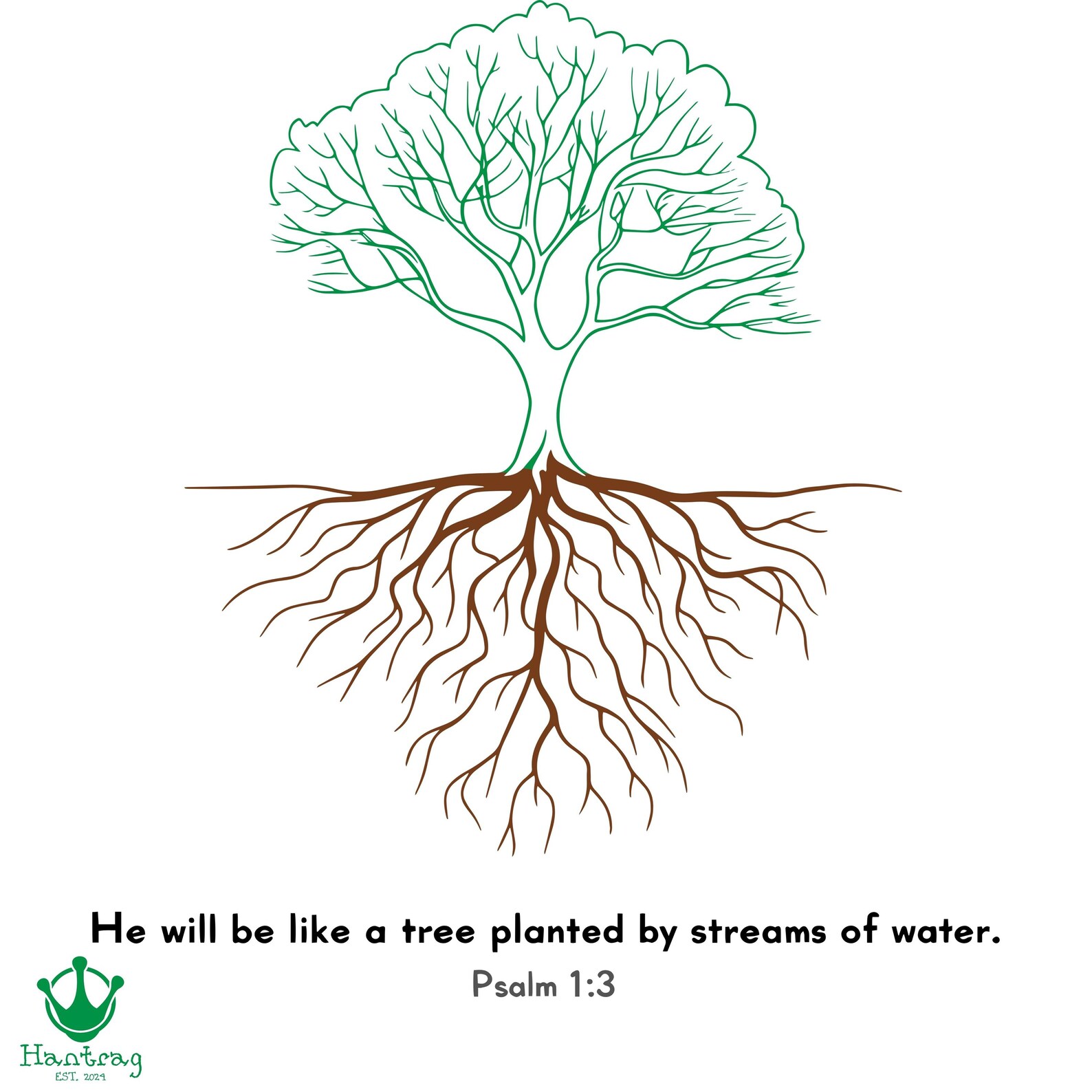 Christian SVG, Bible Verse Psalm 1:3 Tree Design, Religious Shirt PNG ...