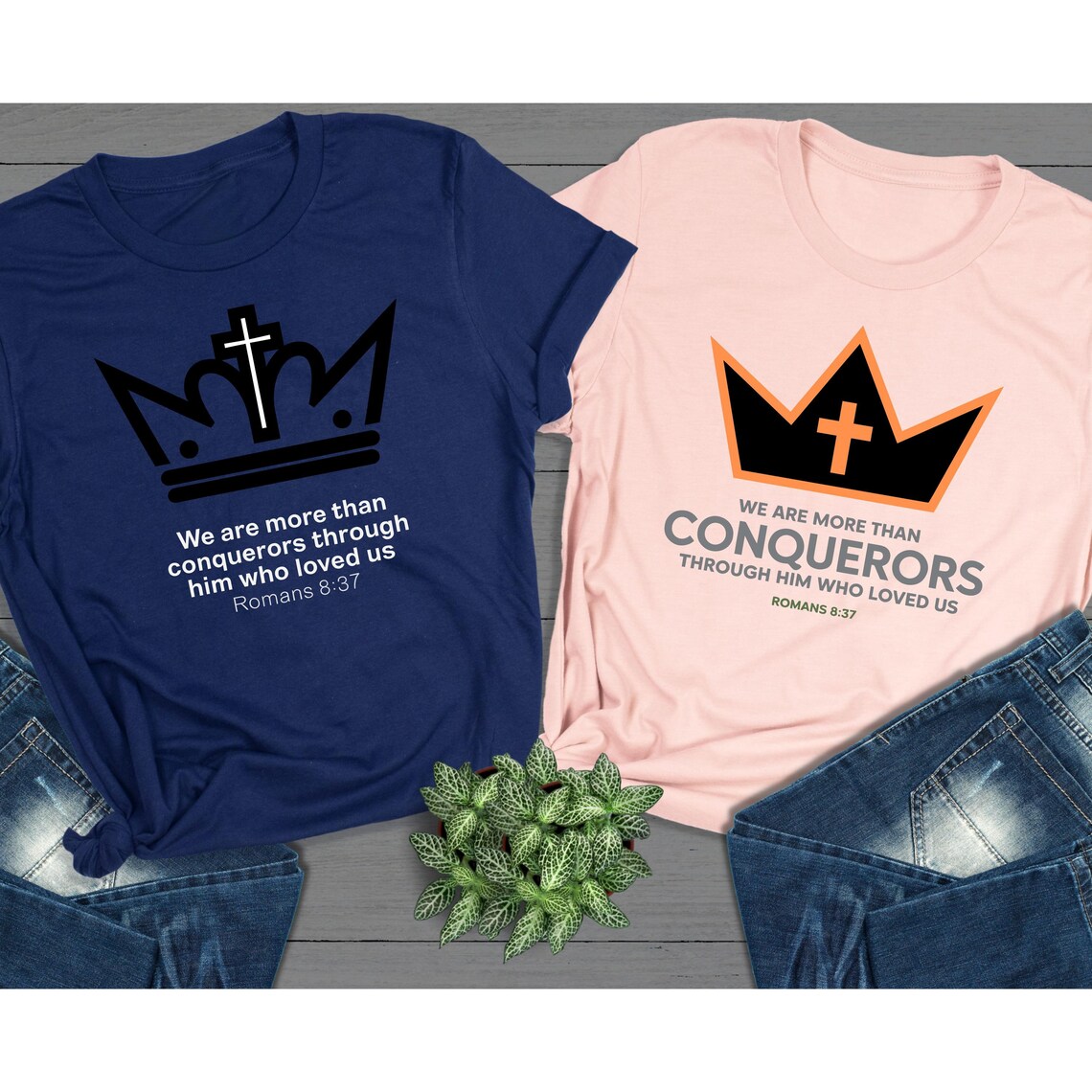 More Than Conqueror Png Svg, 4 DESIGNS, Romans 8:37,jesus T Shirts ...