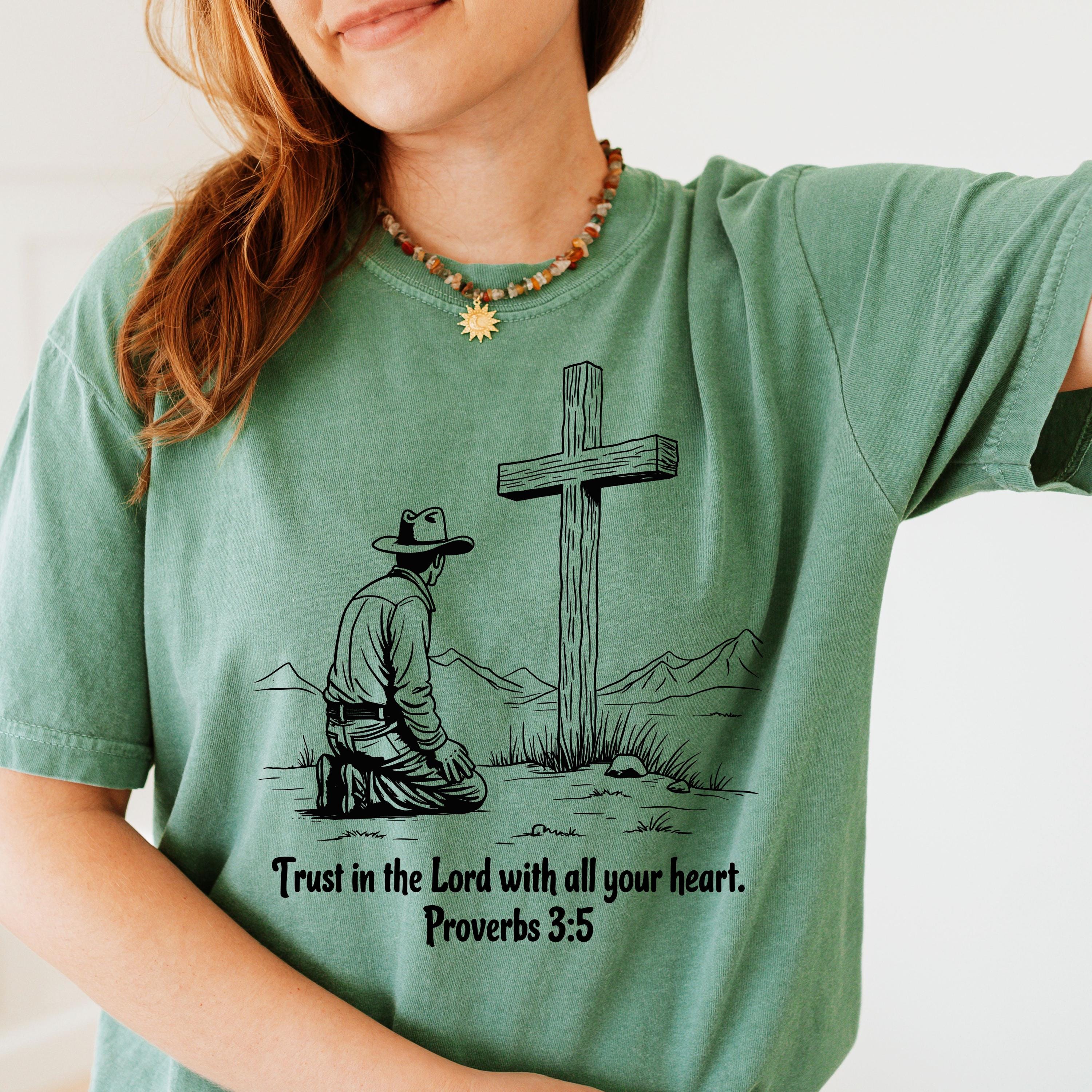 Trust in the Lord Cowboy Design: Christian Western SVG PNG (4 Designs ...