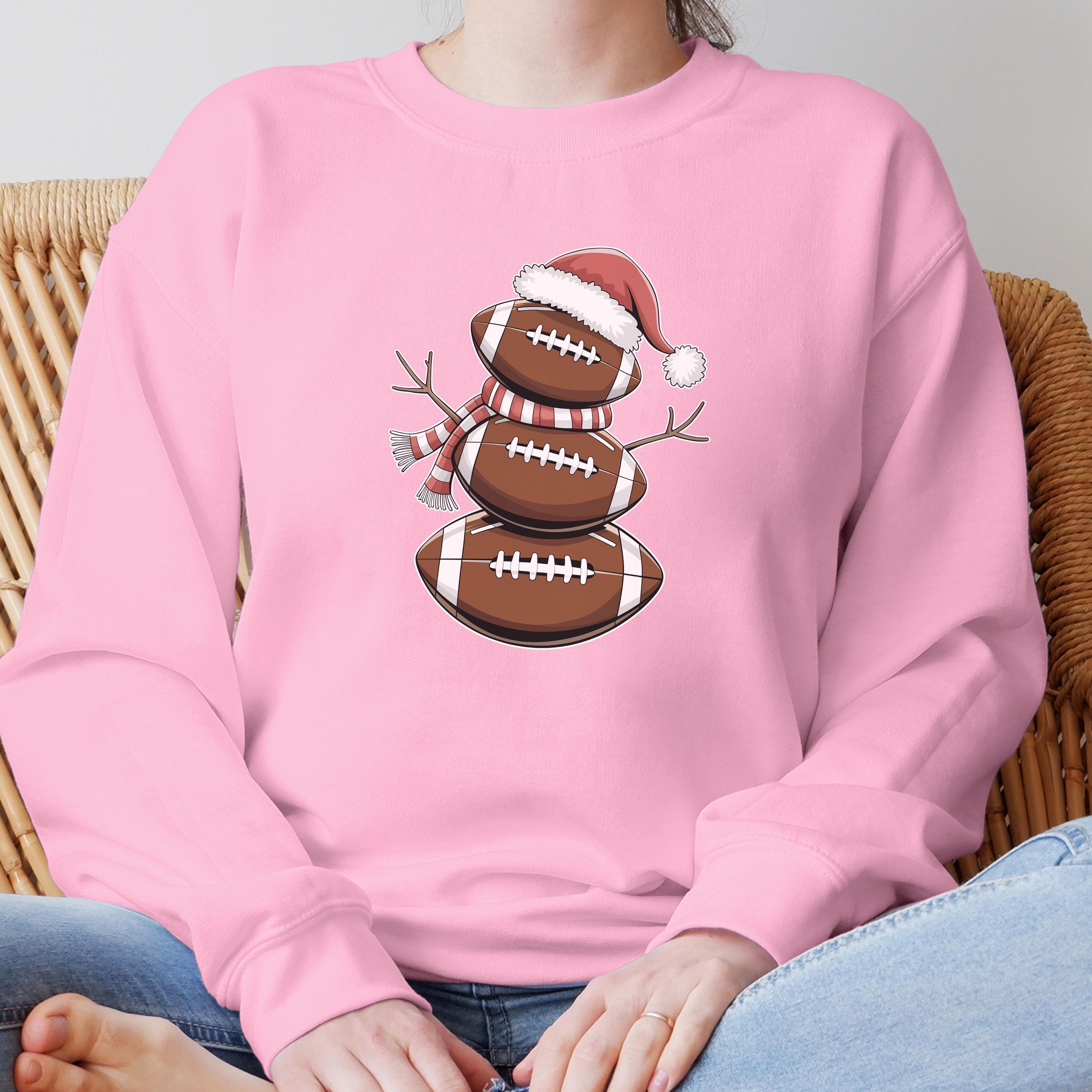 Snowman Football Christmas PNG, Watercolor Soccer Mom Design (digital ...