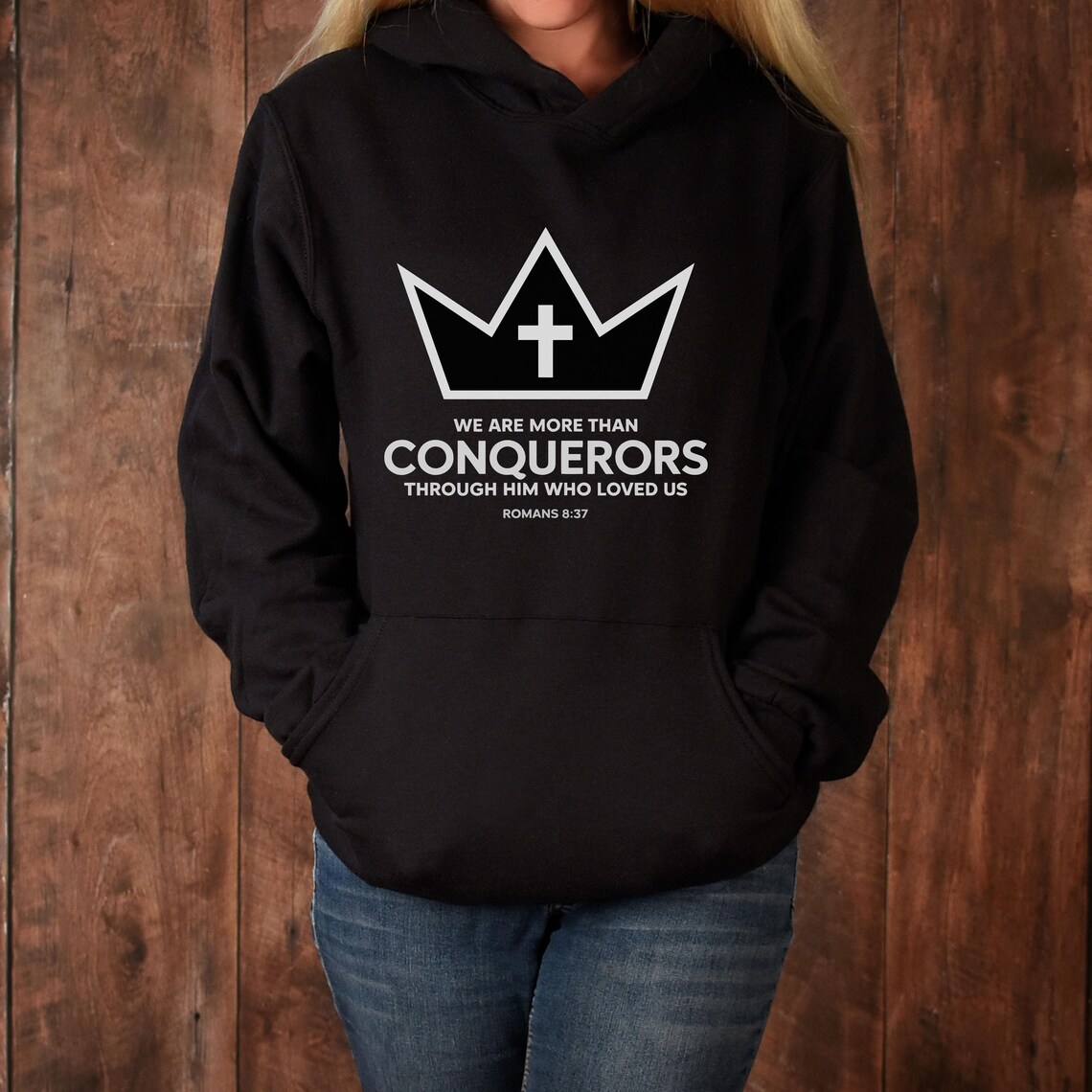 More Than Conqueror Png Svg, 4 DESIGNS, Romans 8:37,jesus T Shirts ...