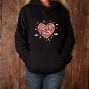 God is Love SVG PNG: Christian Bible Verse Designs (digital Download ...