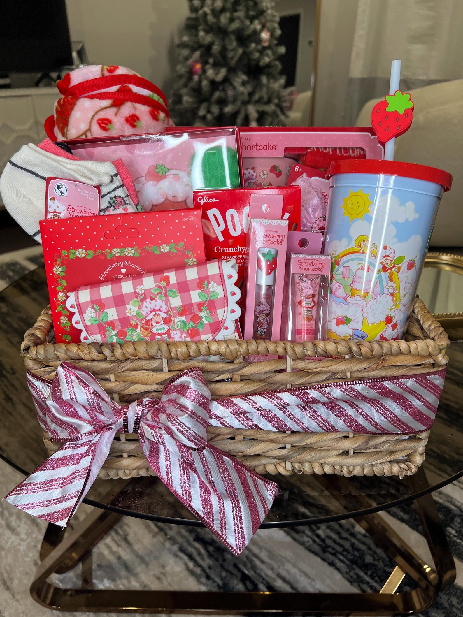 Strawberry Shortcake Gift Basket - Etsy