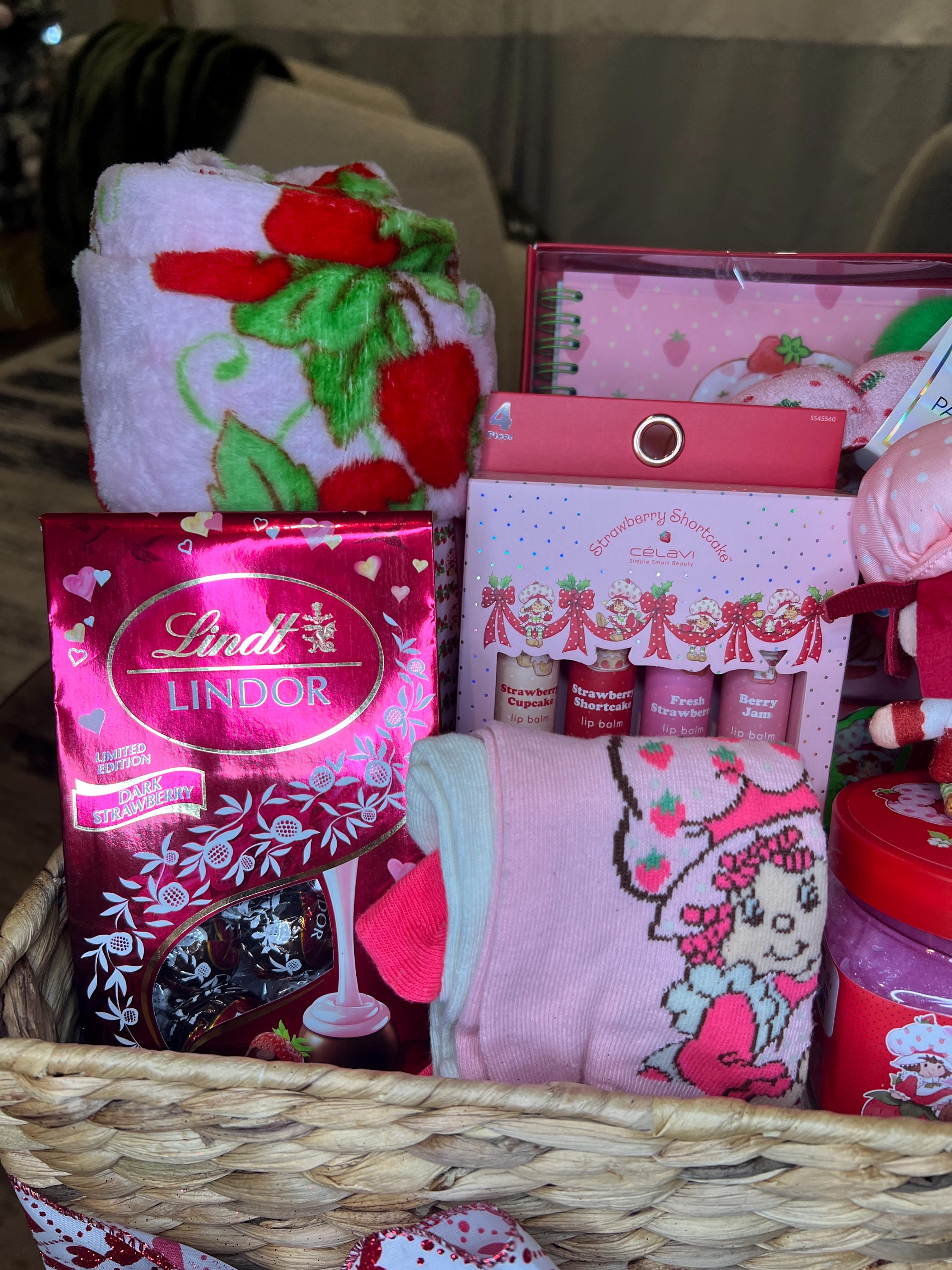 Strawberry Shortcake Gift Basket - Etsy