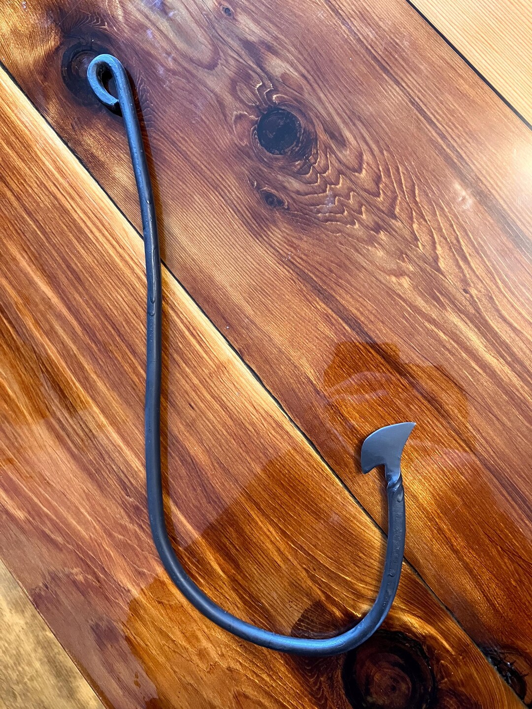 Steel Giant Fish Hook Wall Decoration. - Etsy