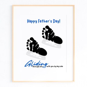 Father's Day Footprint Art, Father's Day Handprint Art, Fathers Day ...