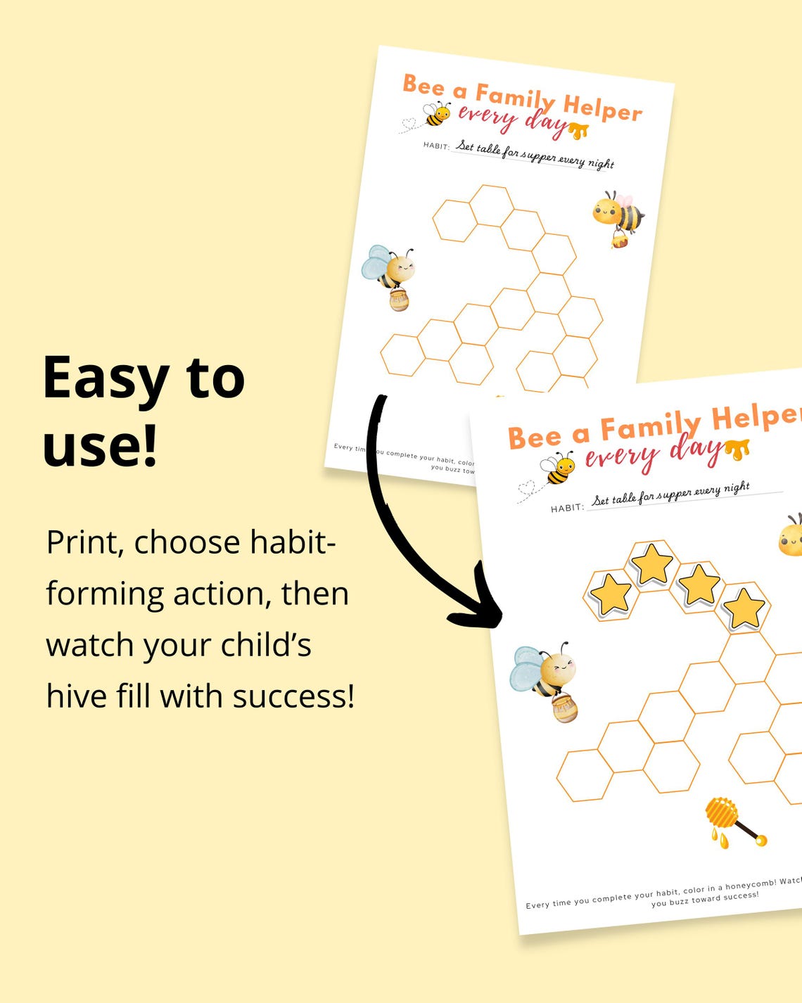 Kids Habit Tracker | Daily Habit Tracker for Kid | Weekly Habit Tracker ...