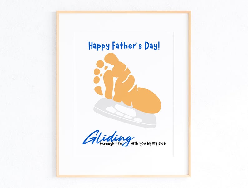 Father's Day Footprint Art, Father's Day Handprint Art, Fathers Day ...