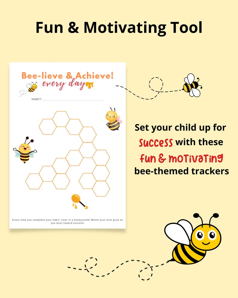 Kids Habit Tracker | Daily Habit Tracker for Kid | Weekly Habit Tracker ...