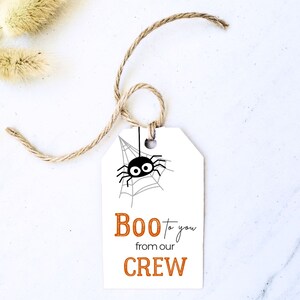 Halloween Gift Tags, Halloween Treat Gift Tag, Happy Halloween Gift Tag ...